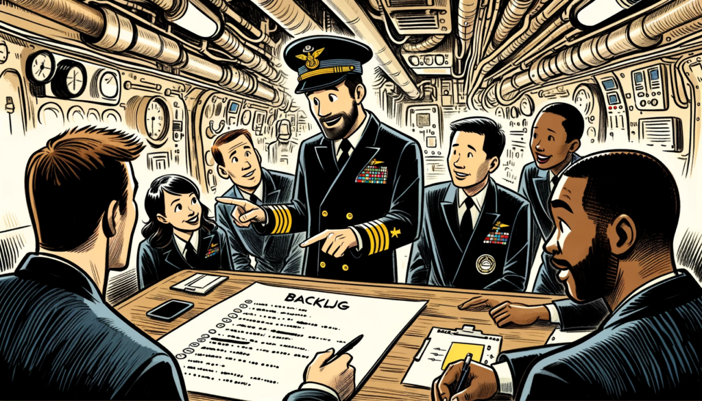 The Backlog Refinement process of a Submarine Captain - Wendbaar Groeien